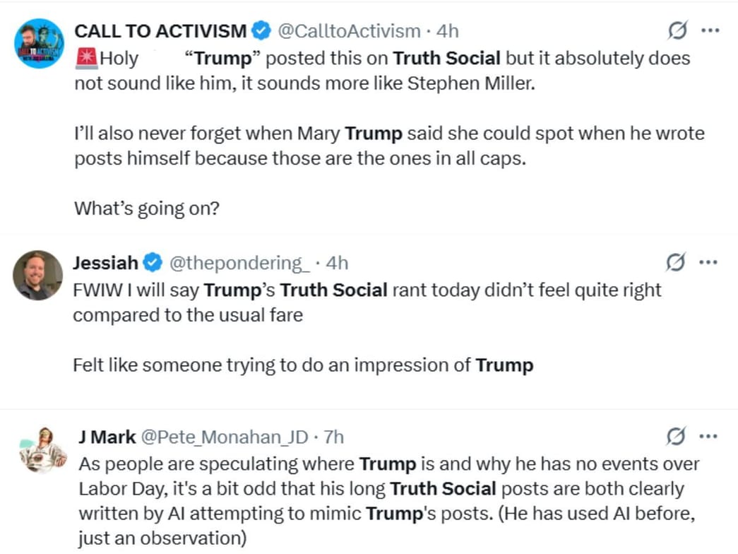 When was Trump's last post on Truth Social? President's social media ...