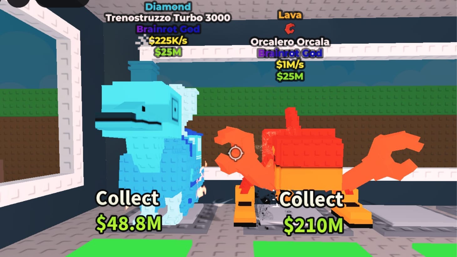 Steal A Brainrot: All Brainrot Gods and their earnings