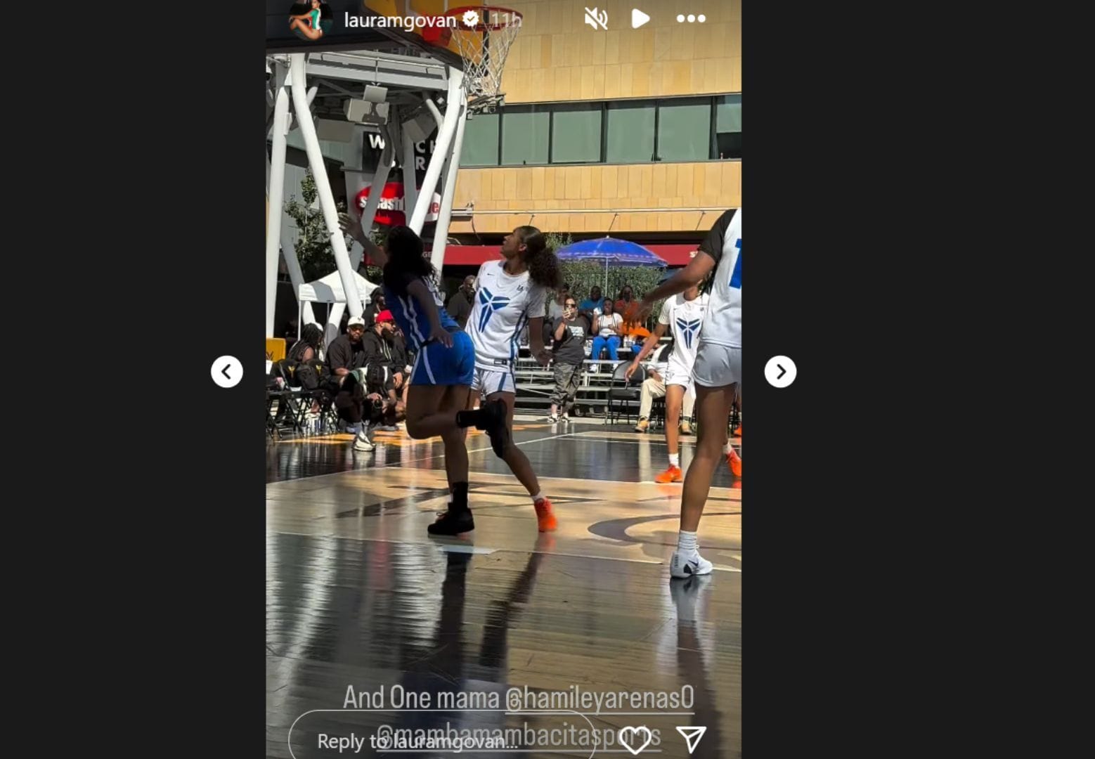 Mom Laura Govan drops 3-word reaction as Hamiley Arenas finishes off ...