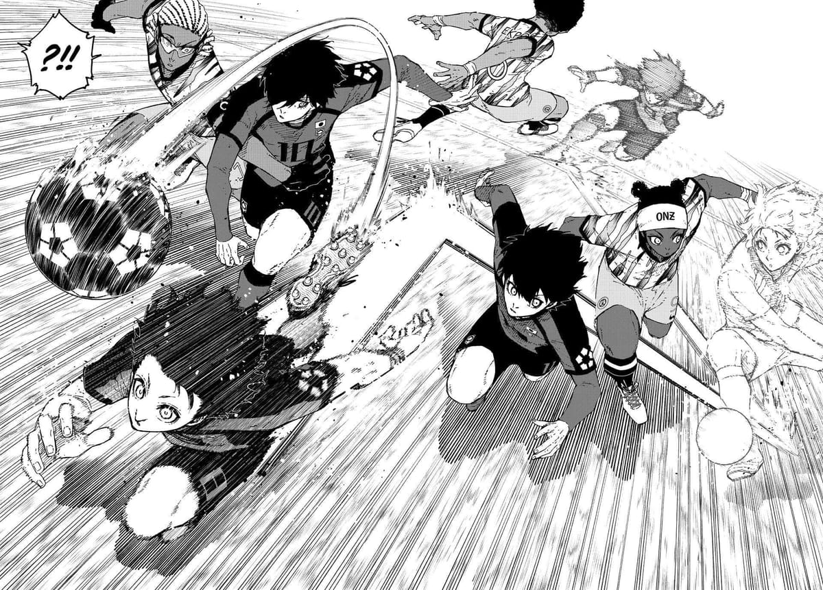 Blue Lock chapter 314 (part 2): Isagi evades Onazi as Bachira scores ...