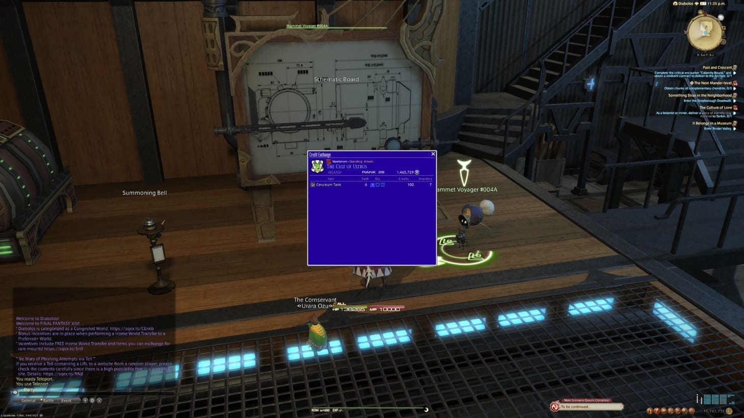 Final Fantasy XIV Submarine guide