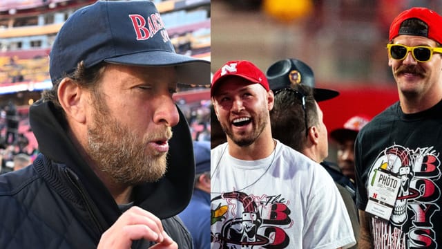 Dave Portnoy fires shot at Taylor Lewan, Will Compton on landing ESPN ...