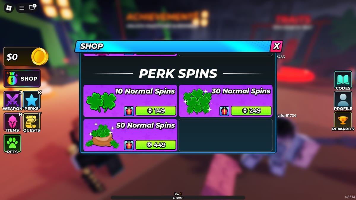 Hunty Zombie Perks tier list