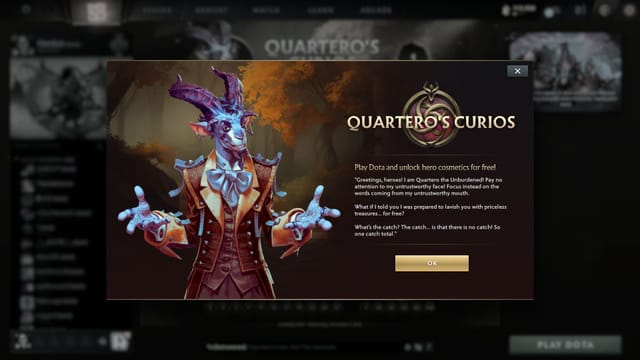 What is Quartero's Curios in Dota 2? Mechanics, rewards, and more explained