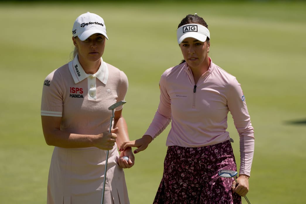 AIG Women's Open: Charley Hull’s best friend Georgia Hall shares her ...