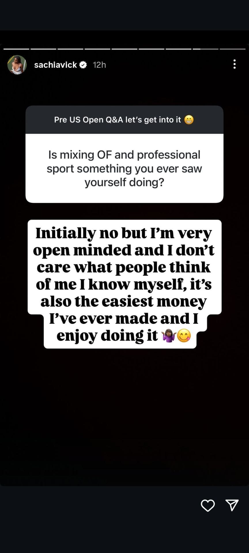 "Easiest money I ever made" - Ahead of US Open qualifiers, Sachia ...