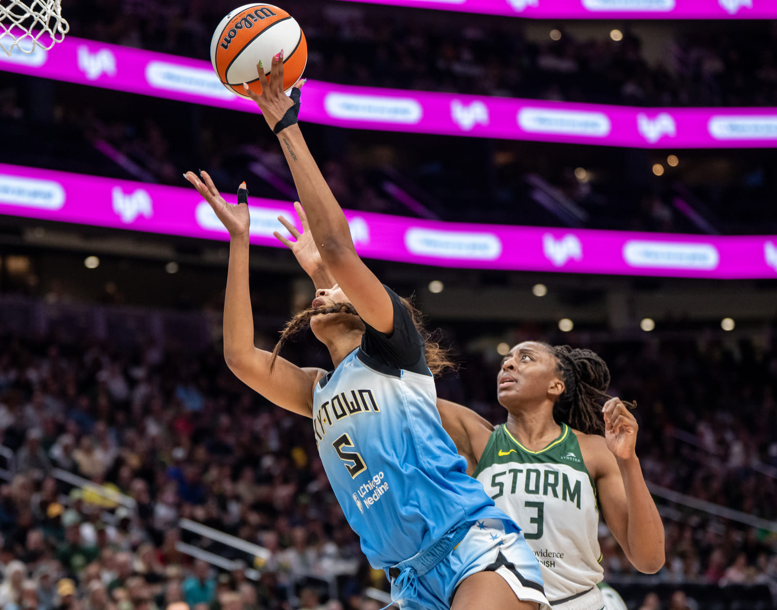 "Angel Reese loves those missed shot" - Storm commentator brutally ...