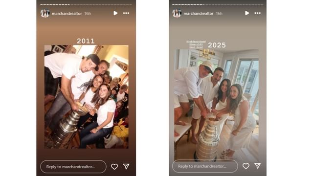 Brad Marchand and siblings recreate eating Cinnamon Toast Crunch out of ...