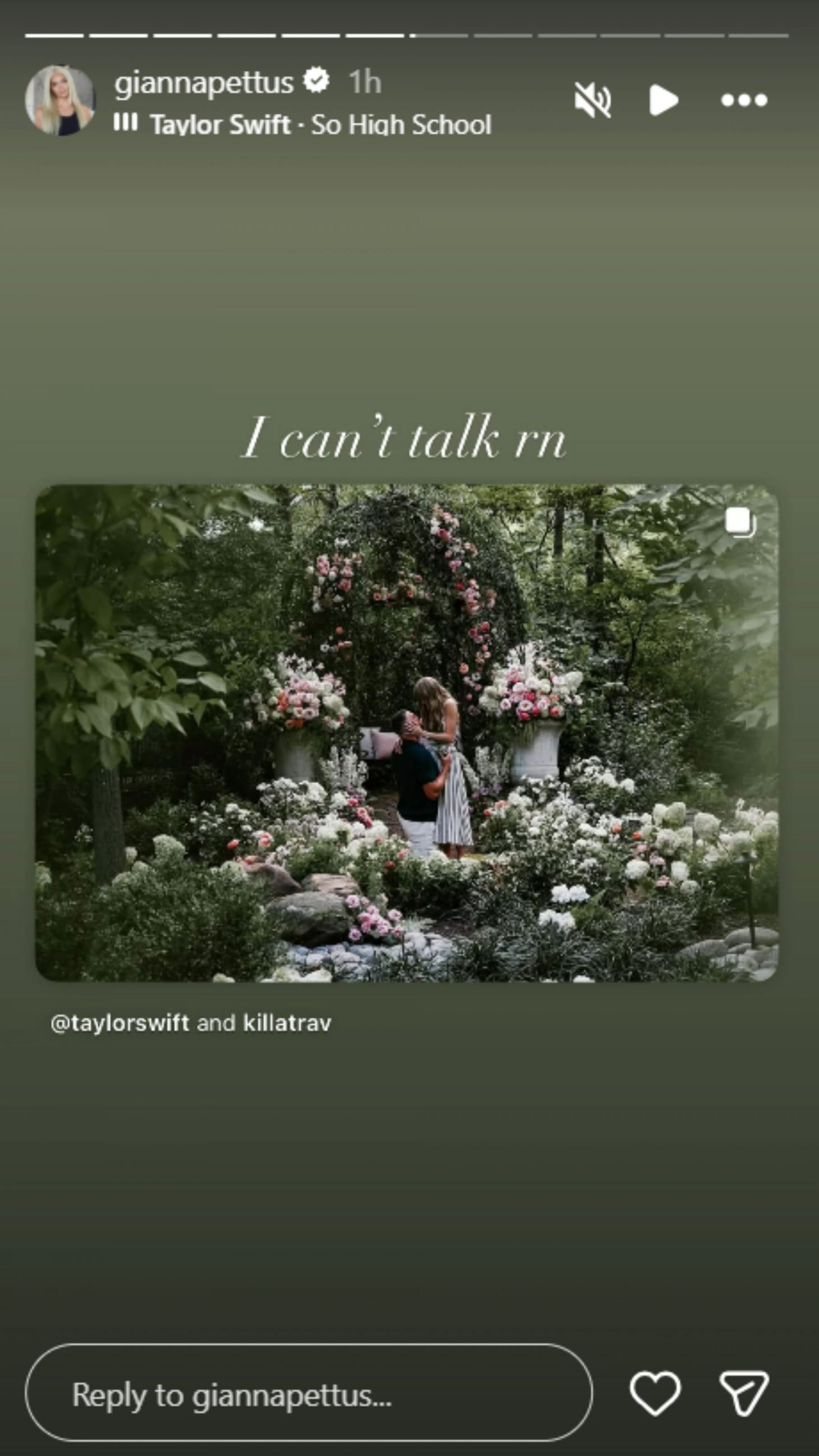 Masyn Winn's girlfriend Gianna Pettus drops a 4-word reaction to Taylor ...
