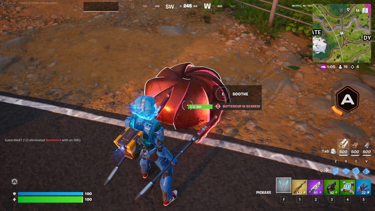 How to get and use Roly Poly in Fortnite Chapter 6 Season 4