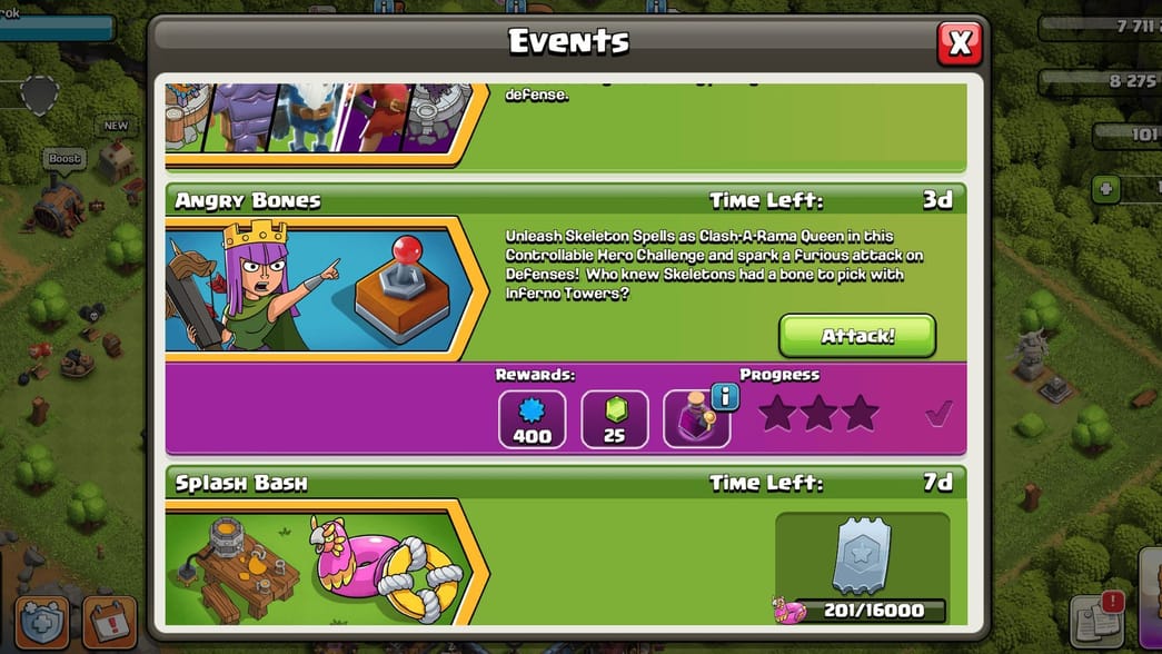 How to three-star Angry Bones challenge in Clash of Clans