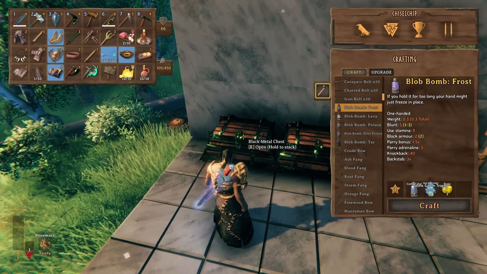 Valheim: All Blob Bombs, and how to get them