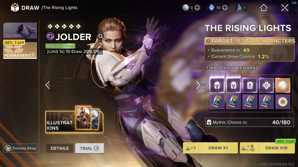 Destiny: Rising Gacha guide- Currencies, pity system, and banners explained