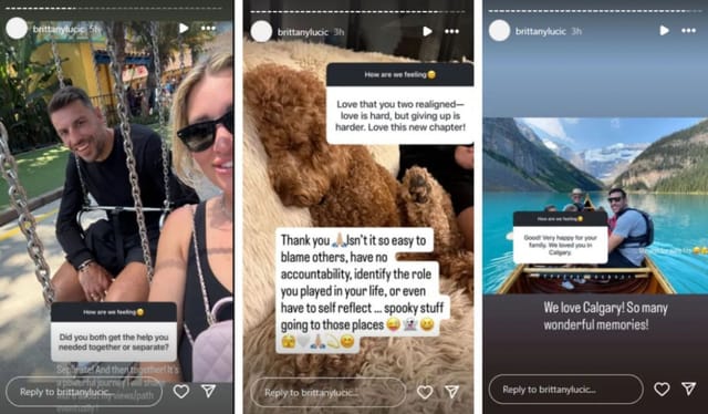 "Mum&Dad": Milan Lucic's wife Brittany shares a snap from couple's ...