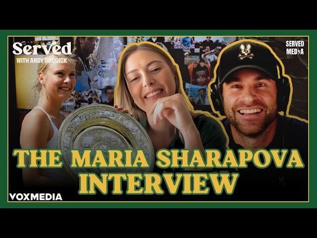 "Success wasn't my parents' plan" - Maria Sharapova opens up about the ...