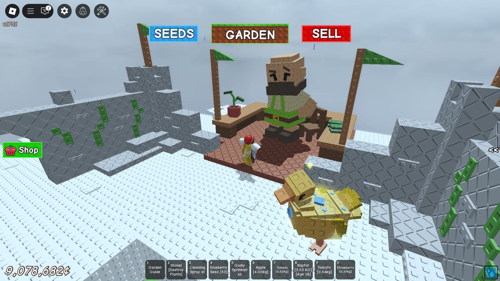 Grow a Garden Sprout Crate: All Cosmetics and how to get them