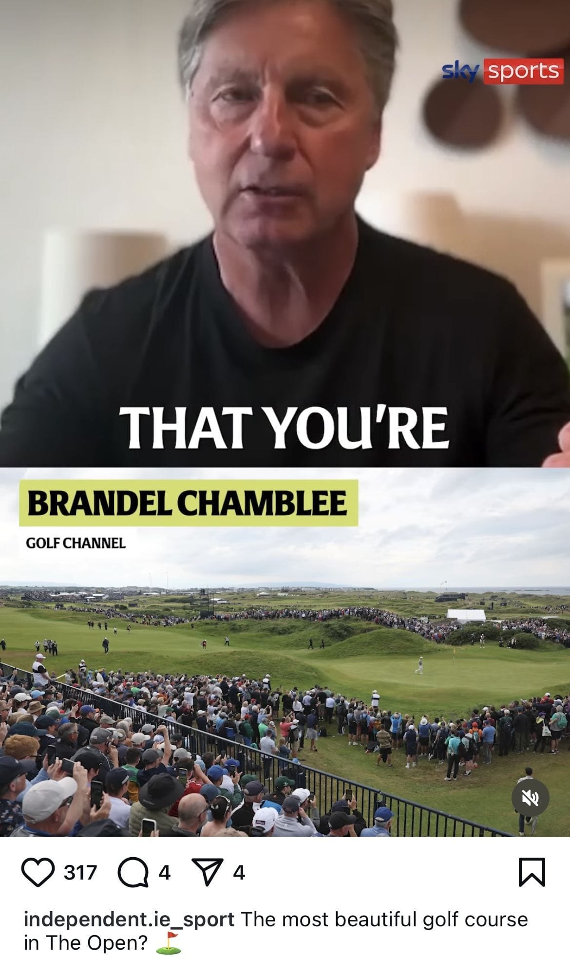 "Europe is no place for a diet": Brandel Chamblee wraps up his European ...