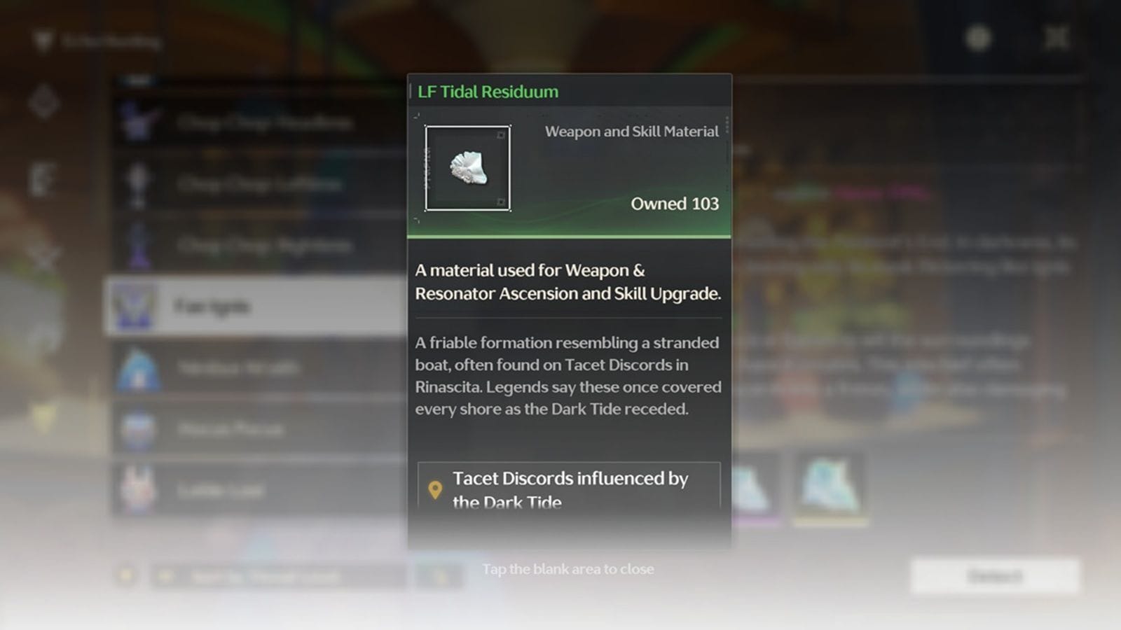 Wuthering Waves Augusta ascension materials leaked