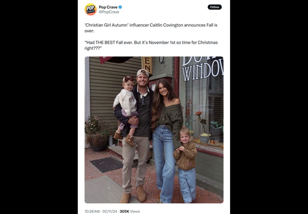 Who is Caitlin Covington? ‘Christian Girl Autumn’ influencer breaks ...