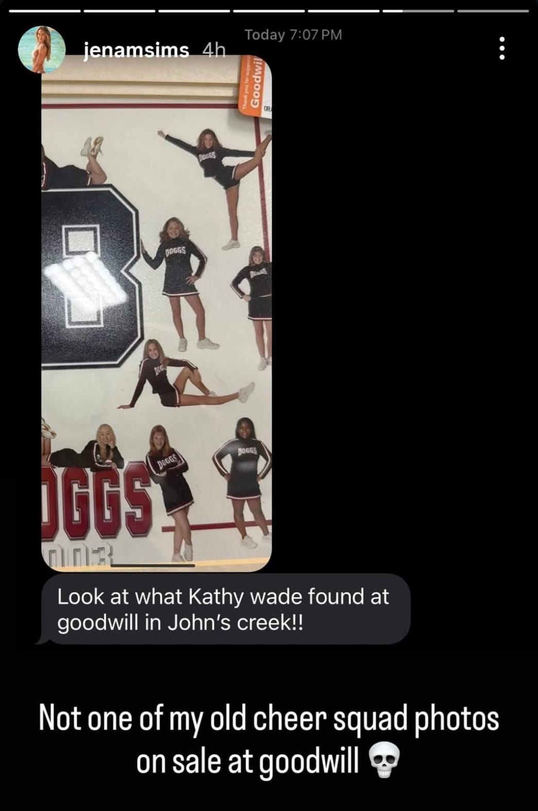 Brooks Koepka’s wife Jena Sims relives her cheer squad days in latest ...