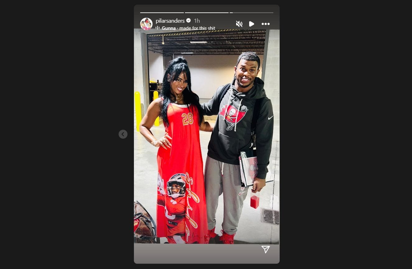 PIC: Coach Prime’s ex-wife Pilar Sanders turns heads in custom dress ...