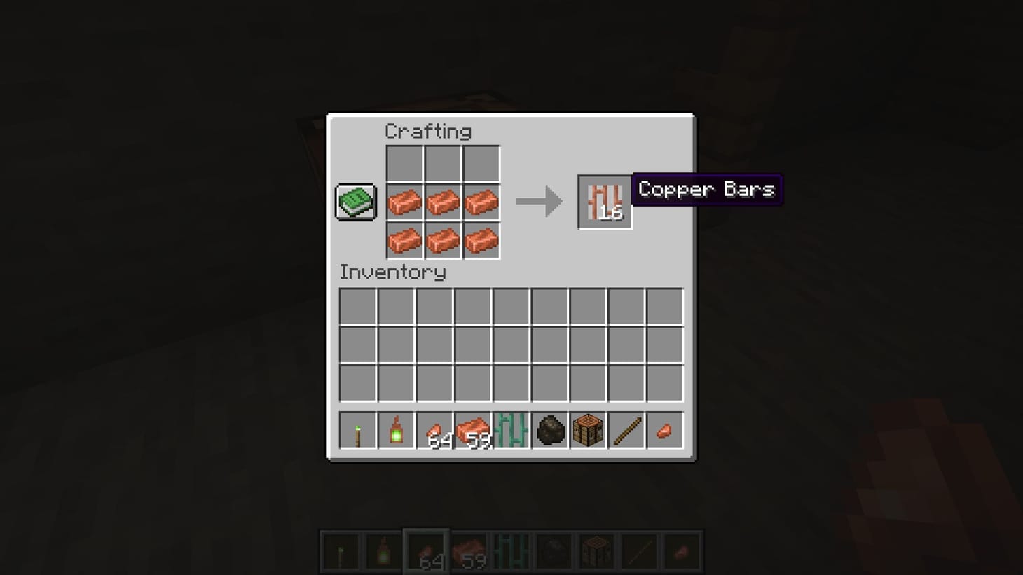 All new crafting recipes in Minecraft The Copper Age update