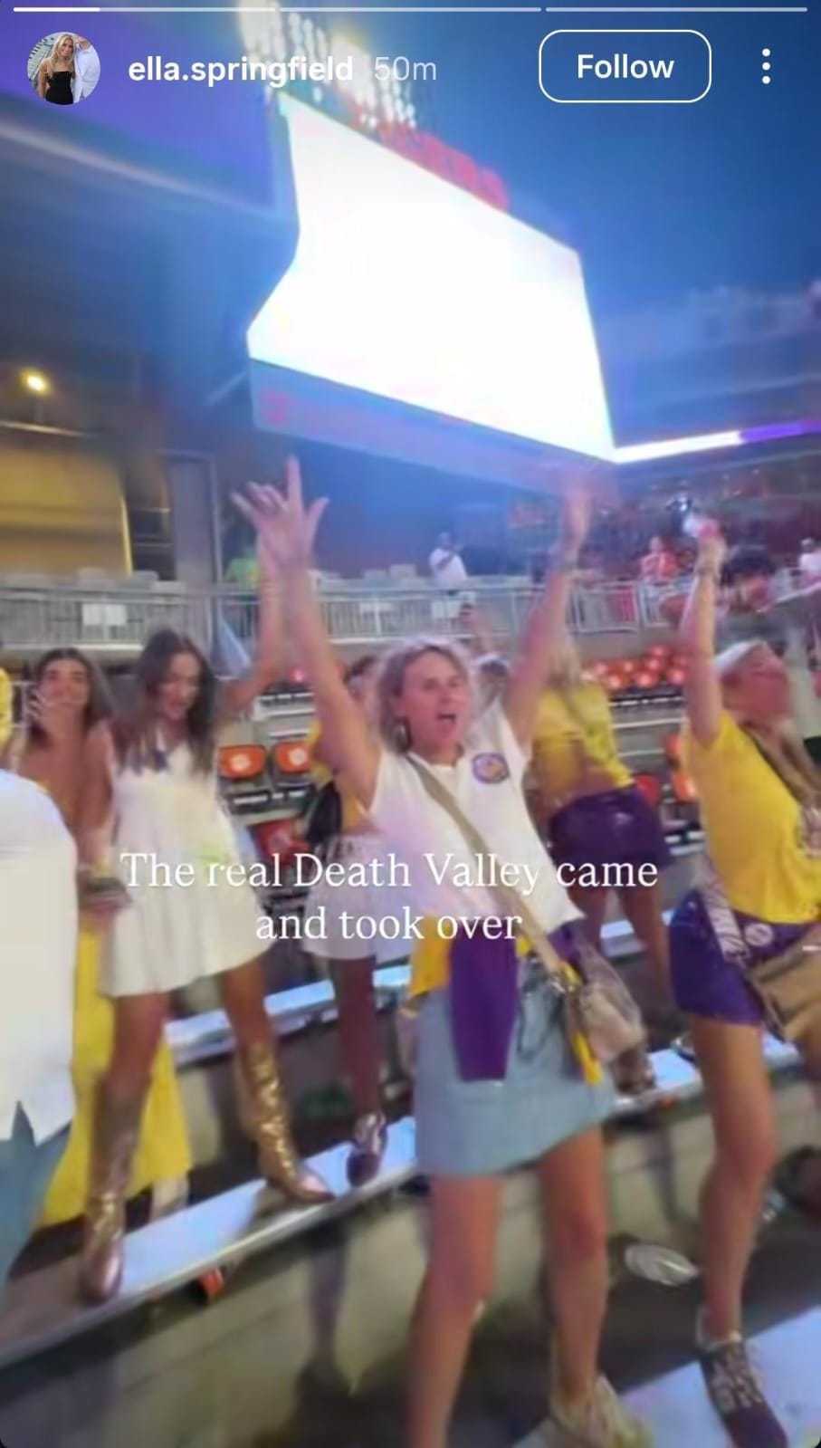 "Real death valley came & took over": Garrett Nussmeier's fiancée Ella ...