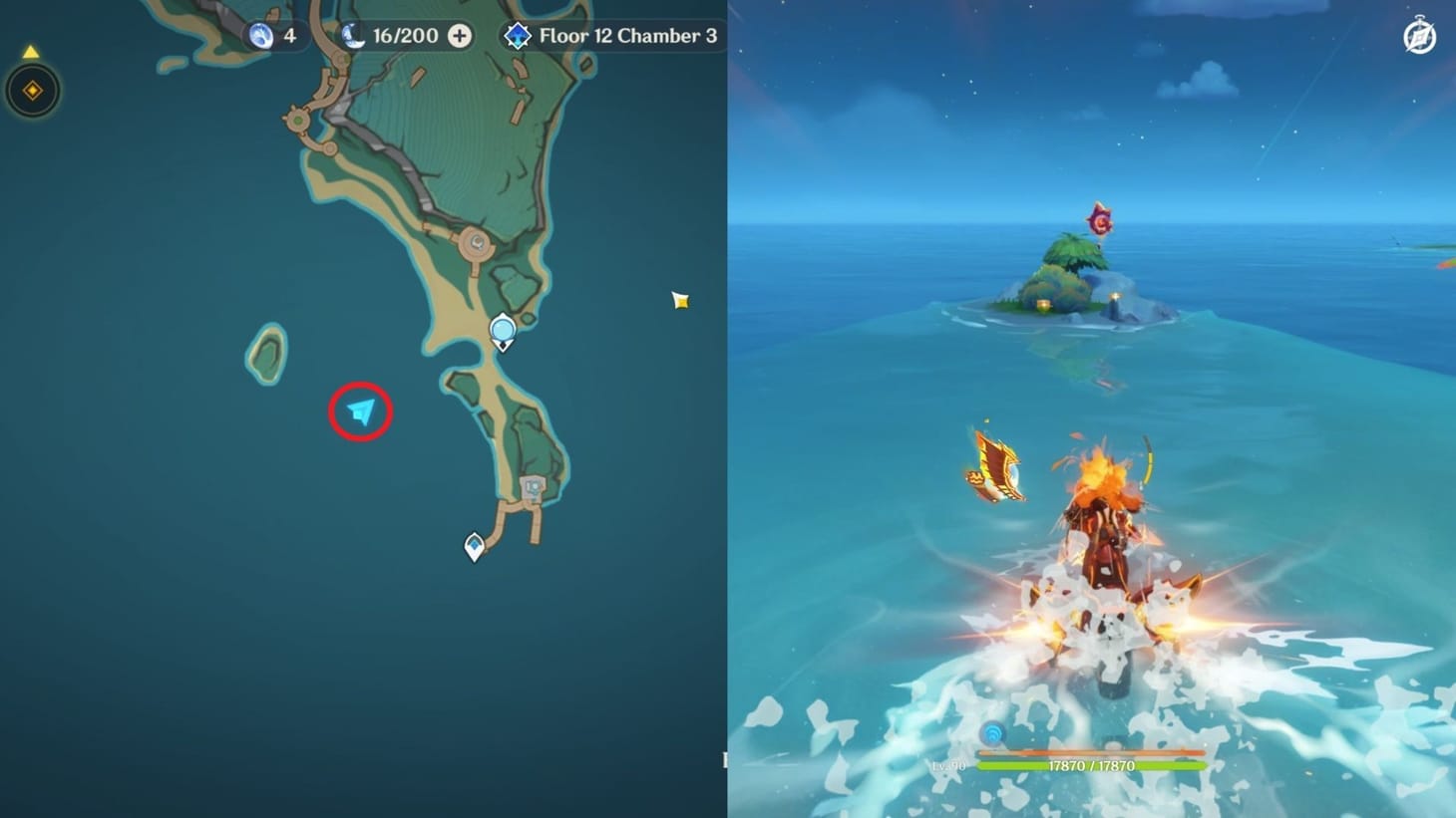 Genshin Impact Easybreeze Holiday Resort Pyroculus locations