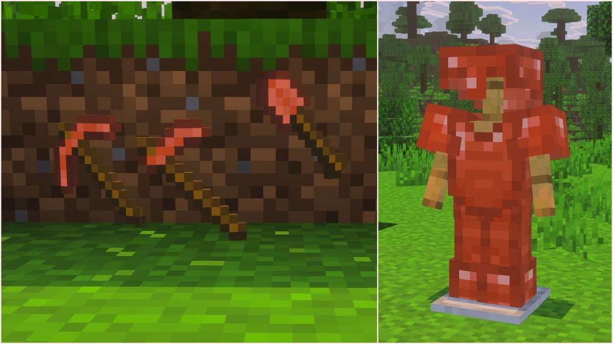 All new copper items confirmed for the third Minecraft game drop in 2025