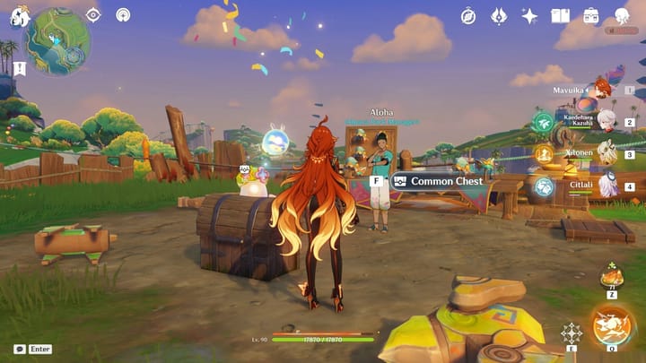 Genshin Impact Aloha's Alpaca Park puzzle guide