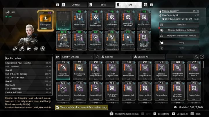 The First Descendant: Best Ines build guide