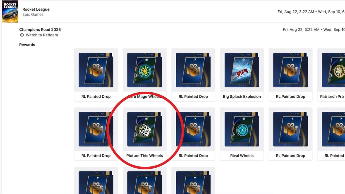 How to get Picture This Wheel in Fortnite for free