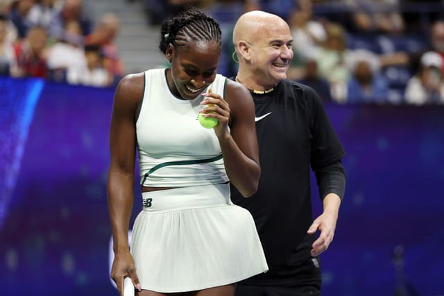 Andre Agassi gets daughter Jaz's fashion approval for sneaker choice ...