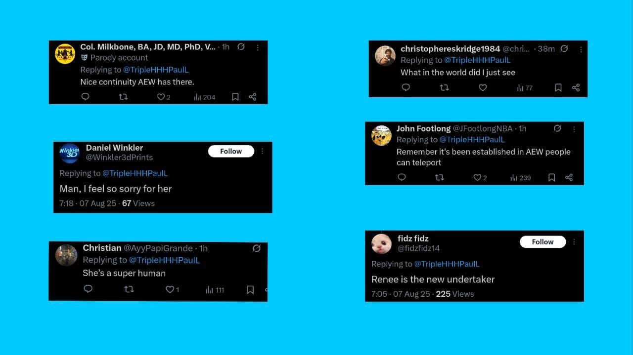 "The new Undertaker," "I feel so sorry for her" - Fans brutally troll ...