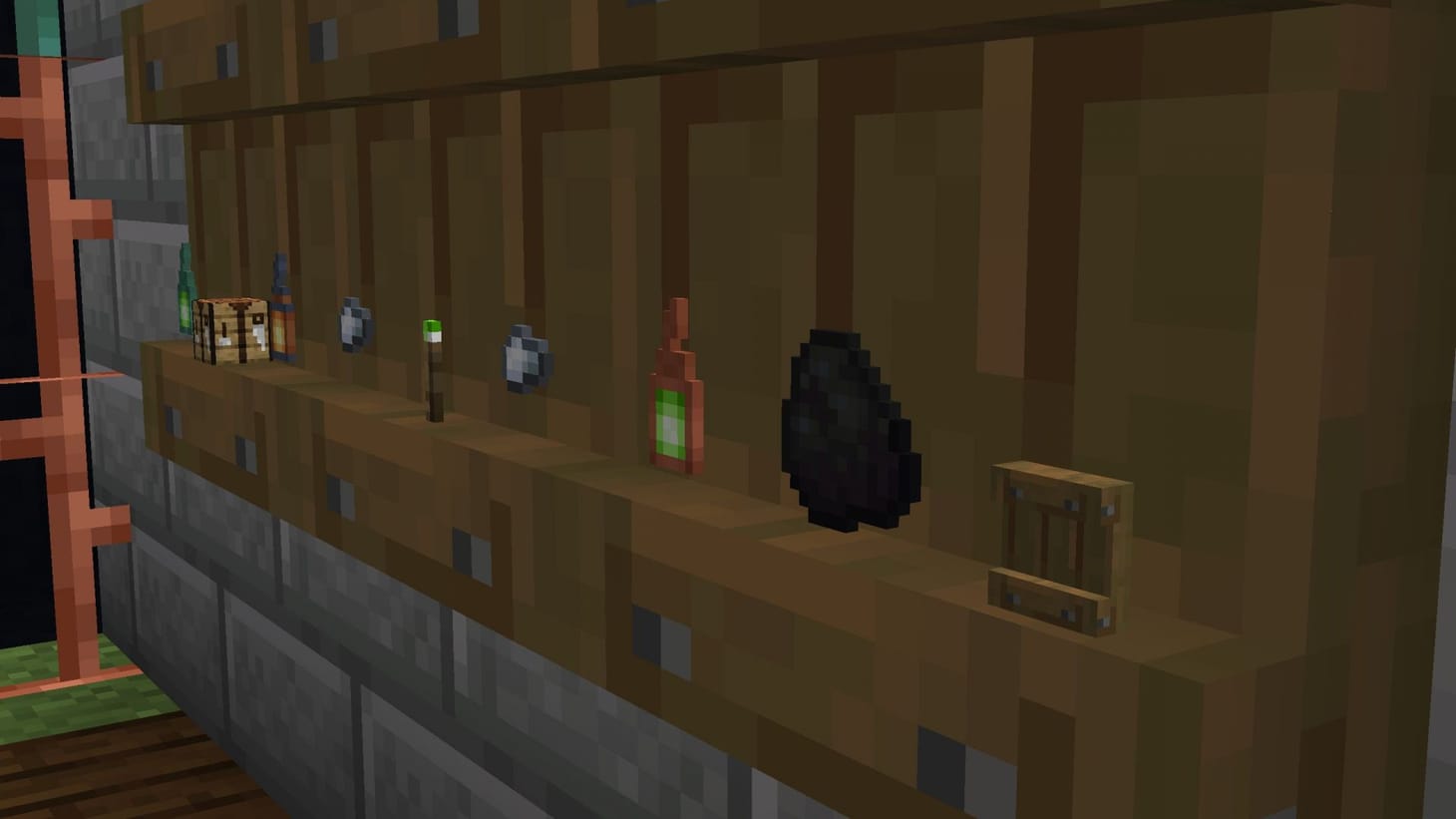 Minecraft shelf block changes reverted after community feedback