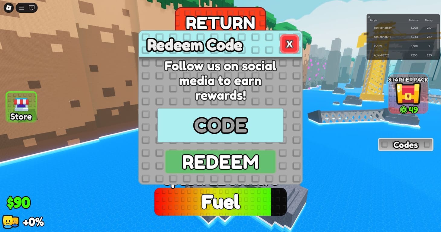 Build A Rocket codes (August 2025)