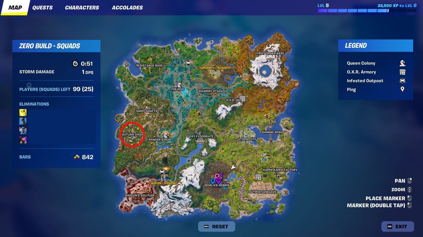 4 worst landing spots in Fortnite Chapter 6 Season 4, ranked