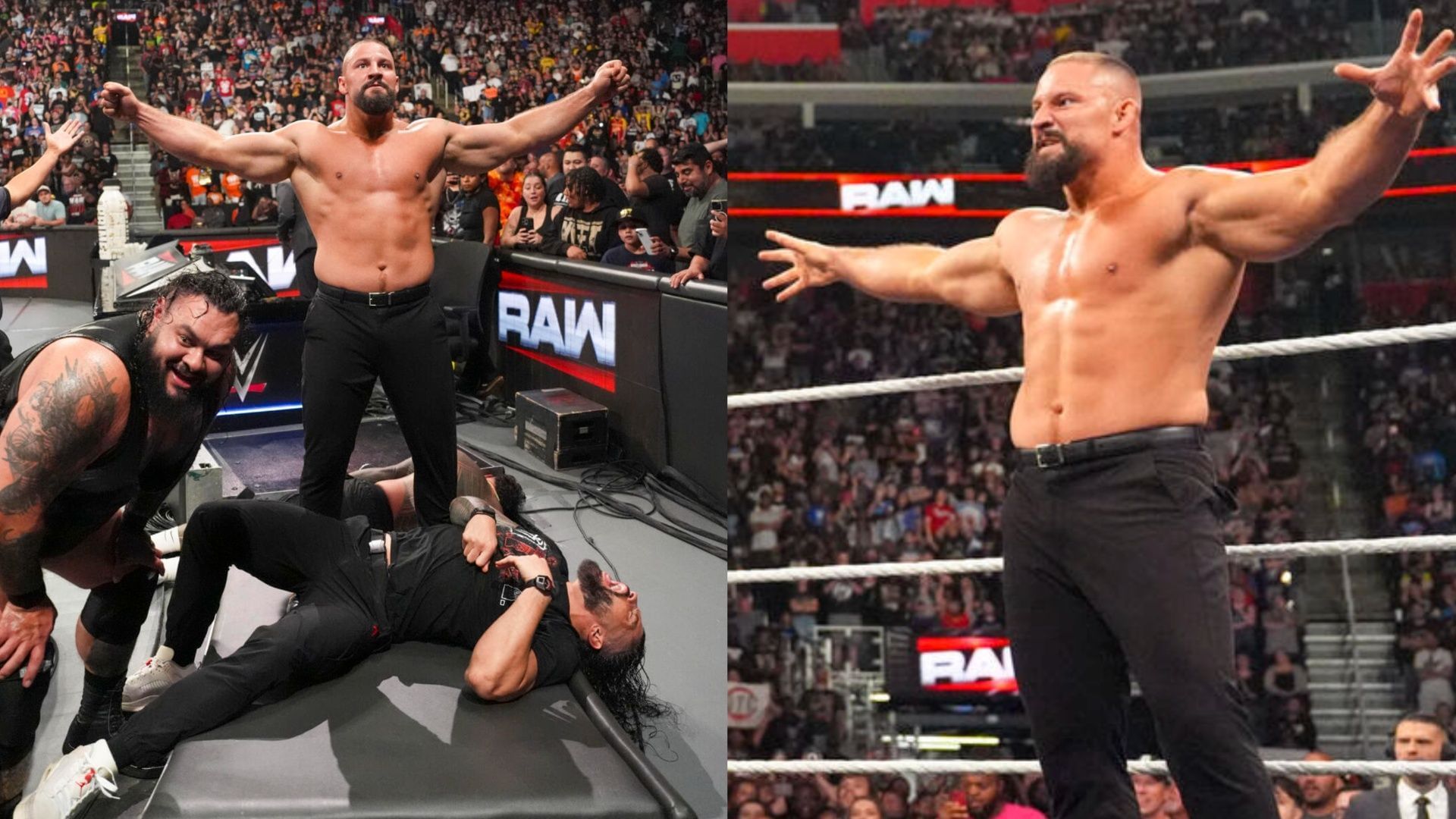 3 consequences Bron Breakker could face for taking out Roman Reigns and Jey Uso on WWE RAW