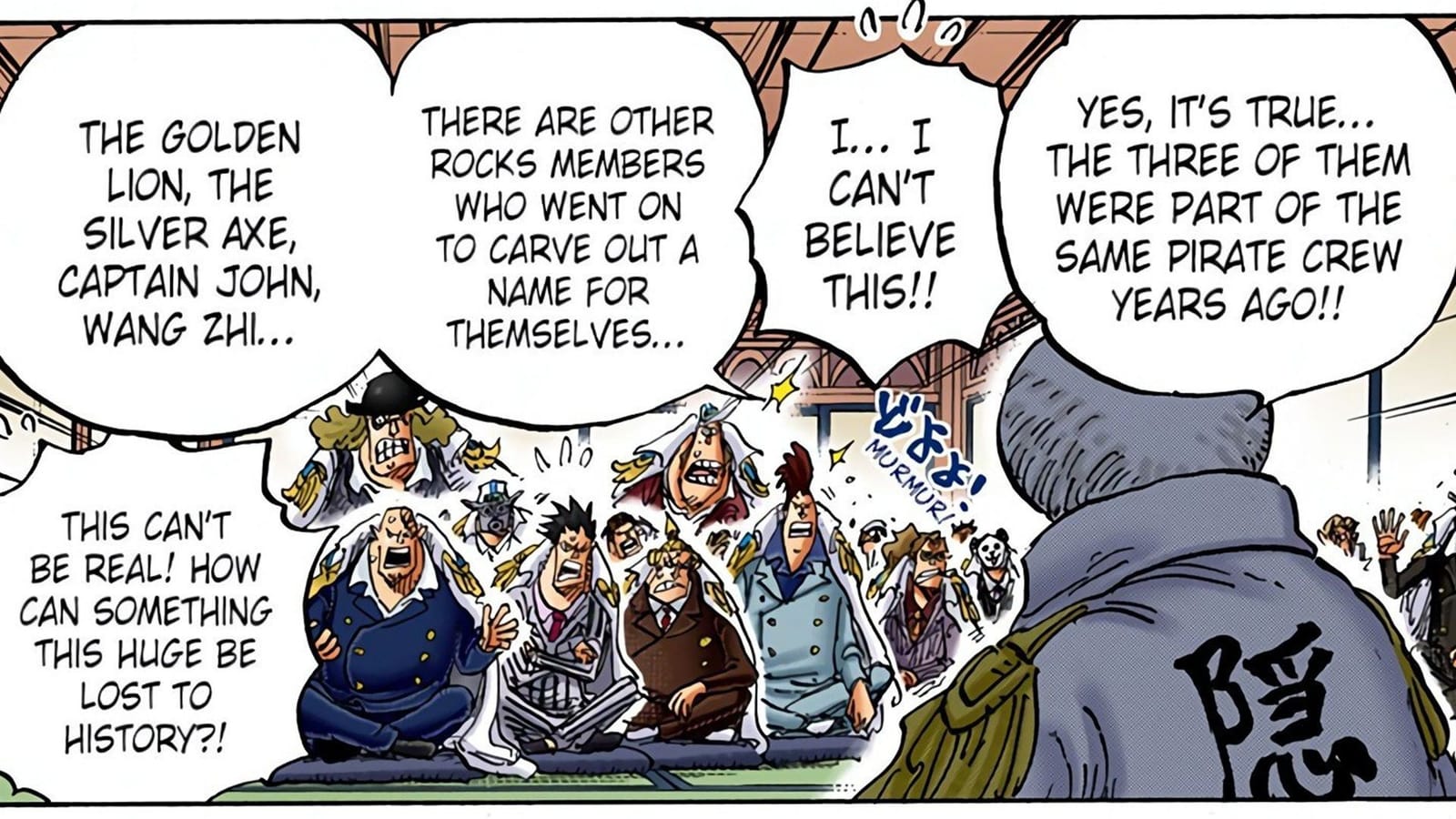 One Piece: Was Silver Axe an undercover Marine infiltrating the Rocks ...