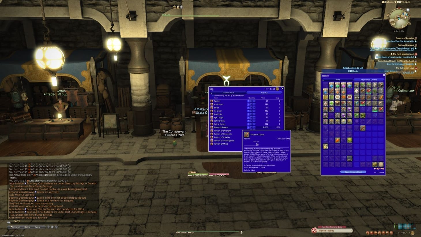 Final Fantasy XIV: Where to buy Phoenix Downs