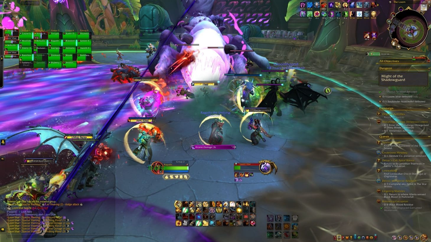 WoW The War Within Loom'ithar boss guide (Manaforge Omega)