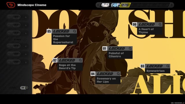 Zenless Zone Zero Alice Mindscape Cinema guide and pull values