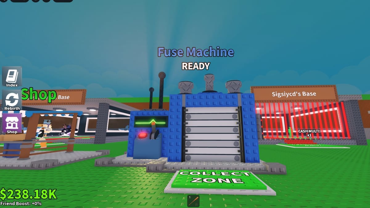 Steal a Brainrot Fuse Machine update patch notes