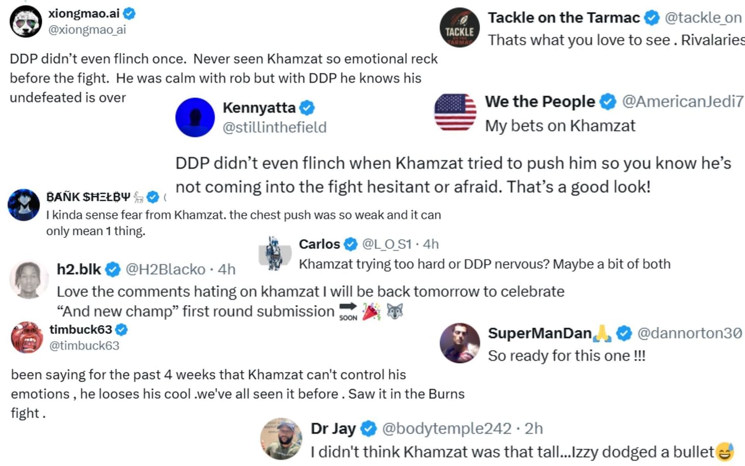 "DDP didn’t even flinch once" - Fans react to Dricus du Plessis and ...