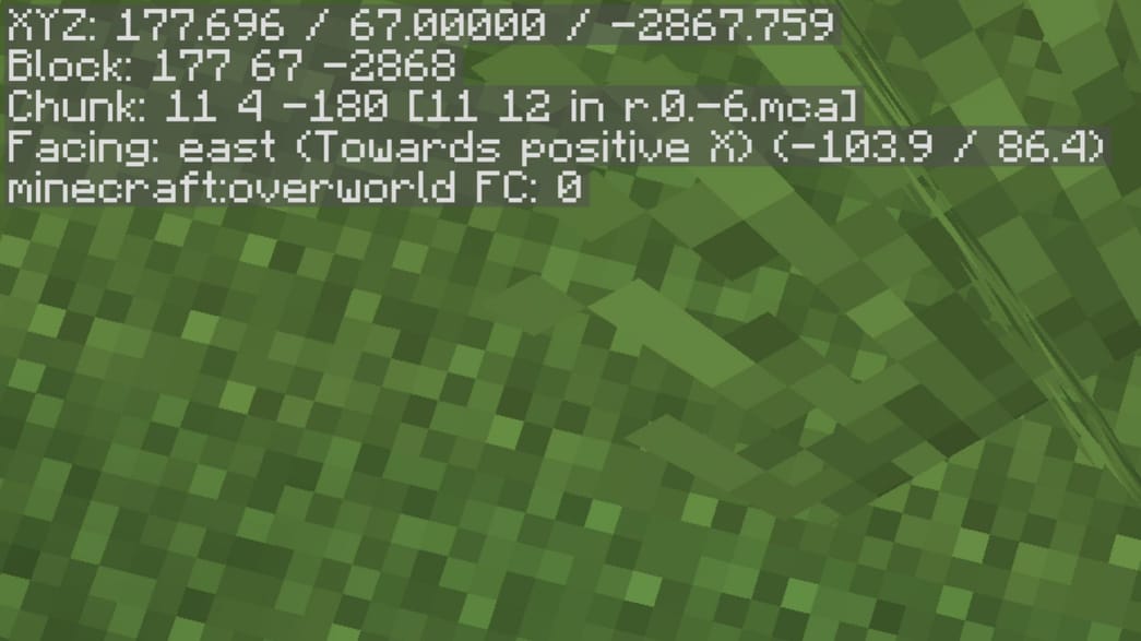 How Minecraft Java's new debug screen settings can still improve before ...