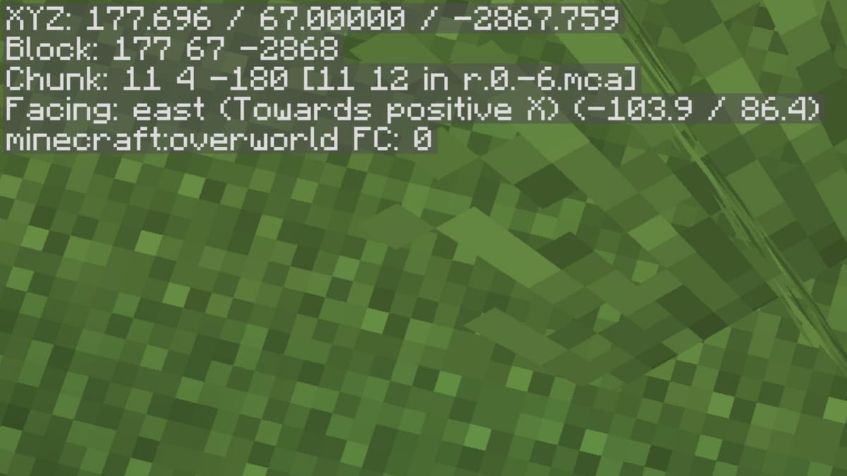 How Minecraft Java's new debug screen settings can still improve before ...