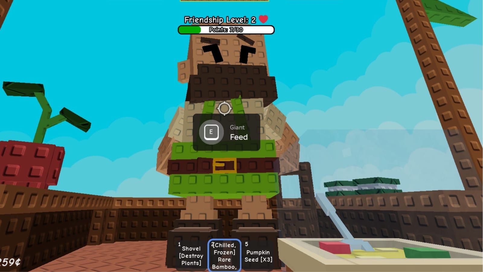 How to cook food in Grow a Garden Beanstalk Event