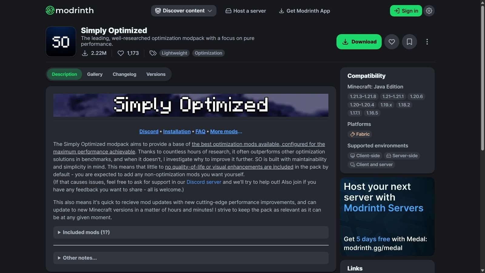 5 best Minecraft performance modpacks