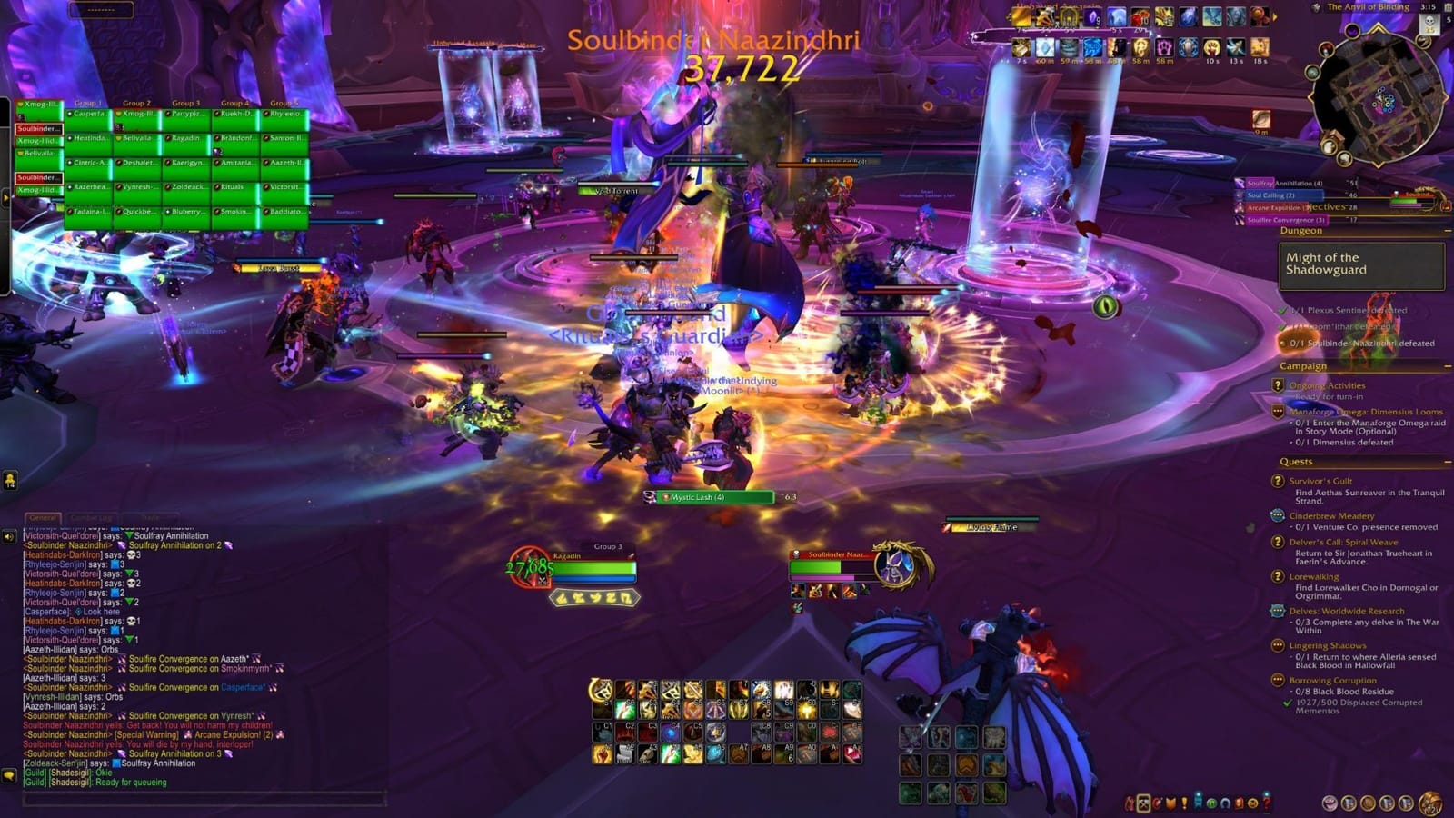 WoW The War Within Soulbinder Naazindhri boss guide (Manaforge Omega)