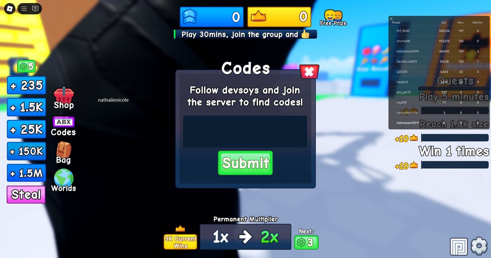 Grow Every Step codes (September 2025)